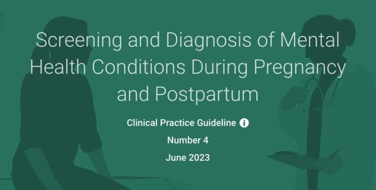 New Prenatal Care Guidelines Issued - Policy Center for Maternal Mental ...