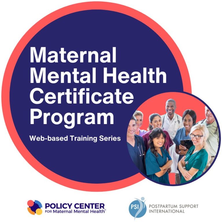 Certificate Training - Policy Center for Maternal Mental Health