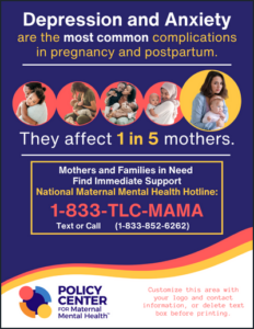 MMH Awareness Materials - Policy Center for Maternal Mental Health