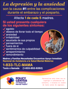 MMH Awareness Materials - Policy Center for Maternal Mental Health
