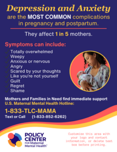 MMH Awareness Materials - Policy Center for Maternal Mental Health