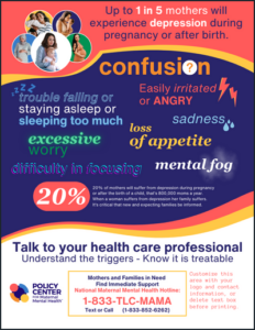 MMH Awareness Materials - Policy Center for Maternal Mental Health