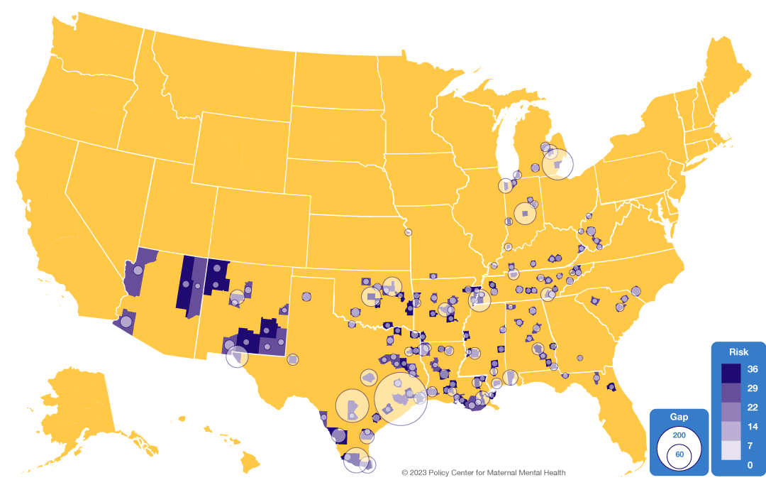 2023 Maternal Mental Health Provider Shortages & Population Risk Report ...