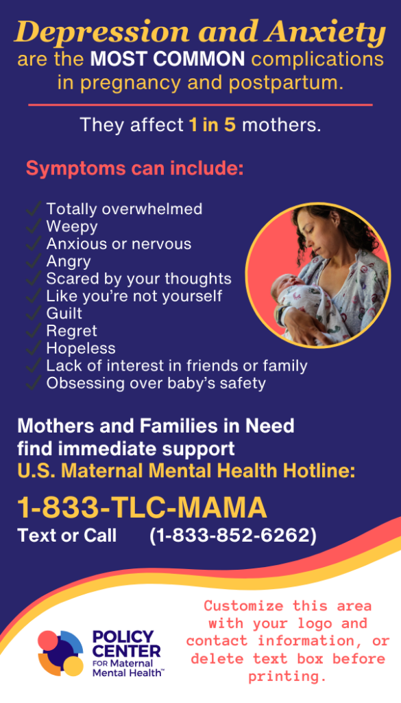 MMH Awareness Materials - Policy Center for Maternal Mental Health